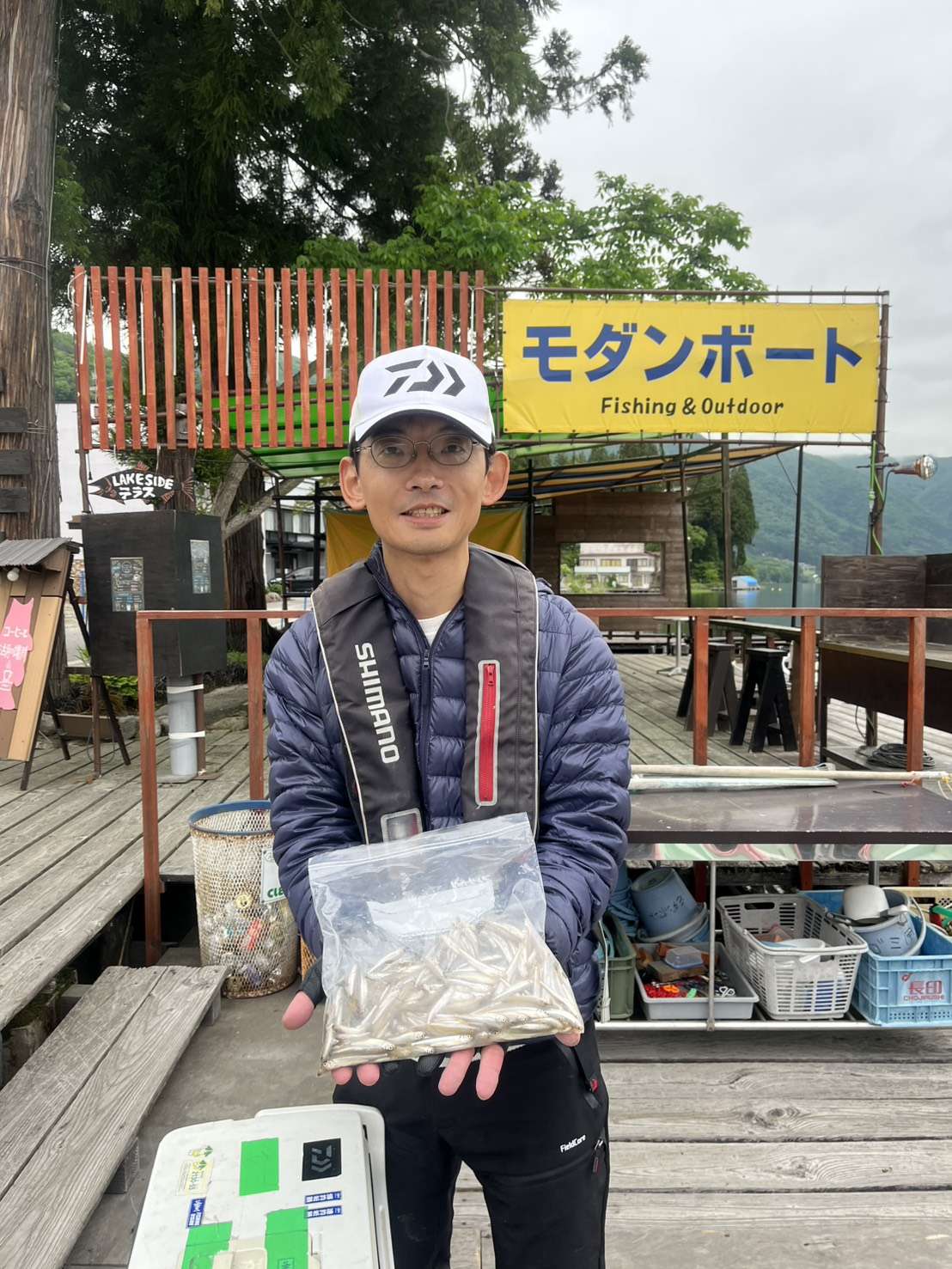 木崎湖ワカサギ釣果情報 5/25 | 木崎湖モダンボート